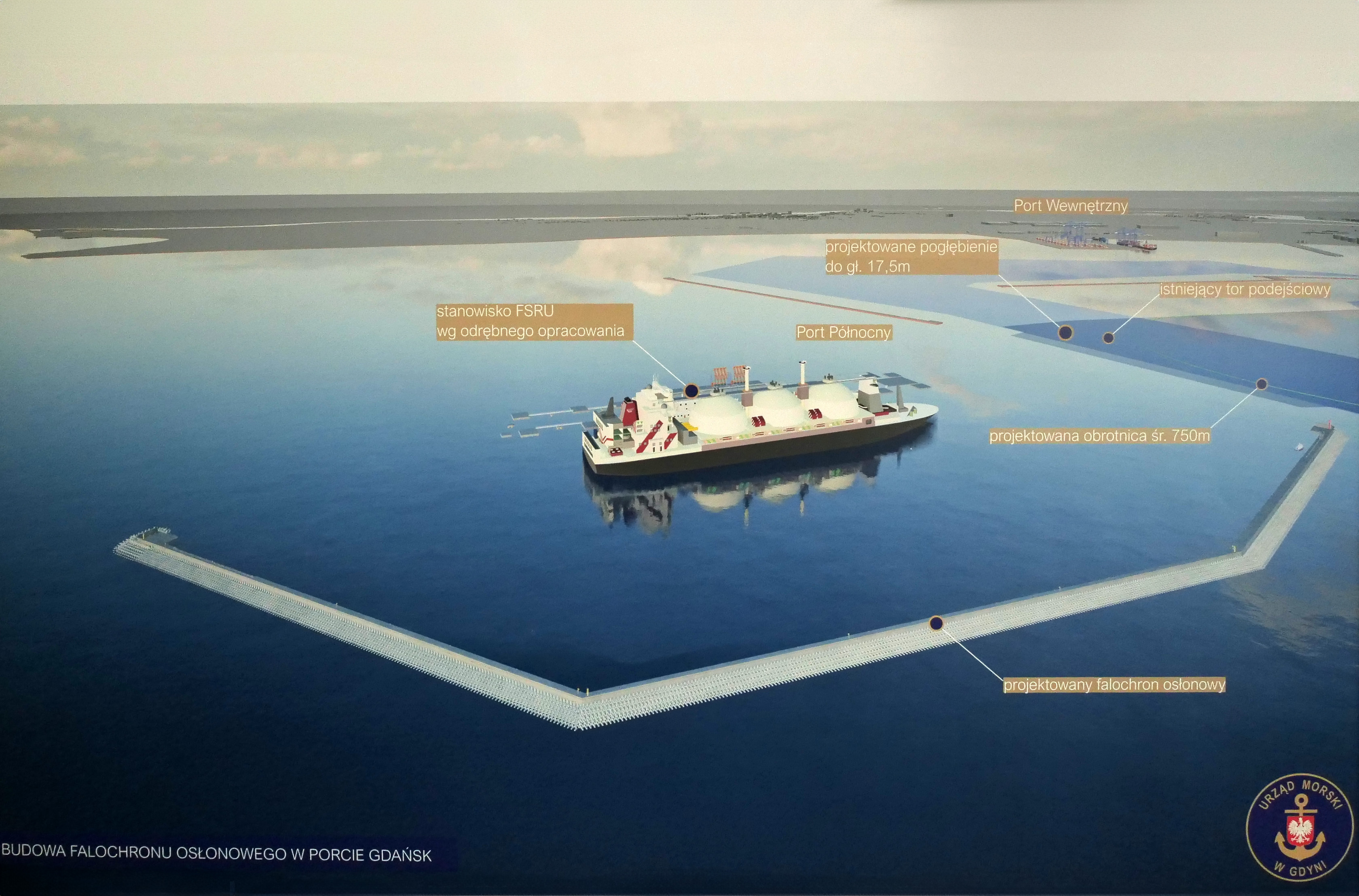 Budowa terminalu LNG typu FSRU w Porcie Gdańsk nabiera tempa - Port Gdańsk